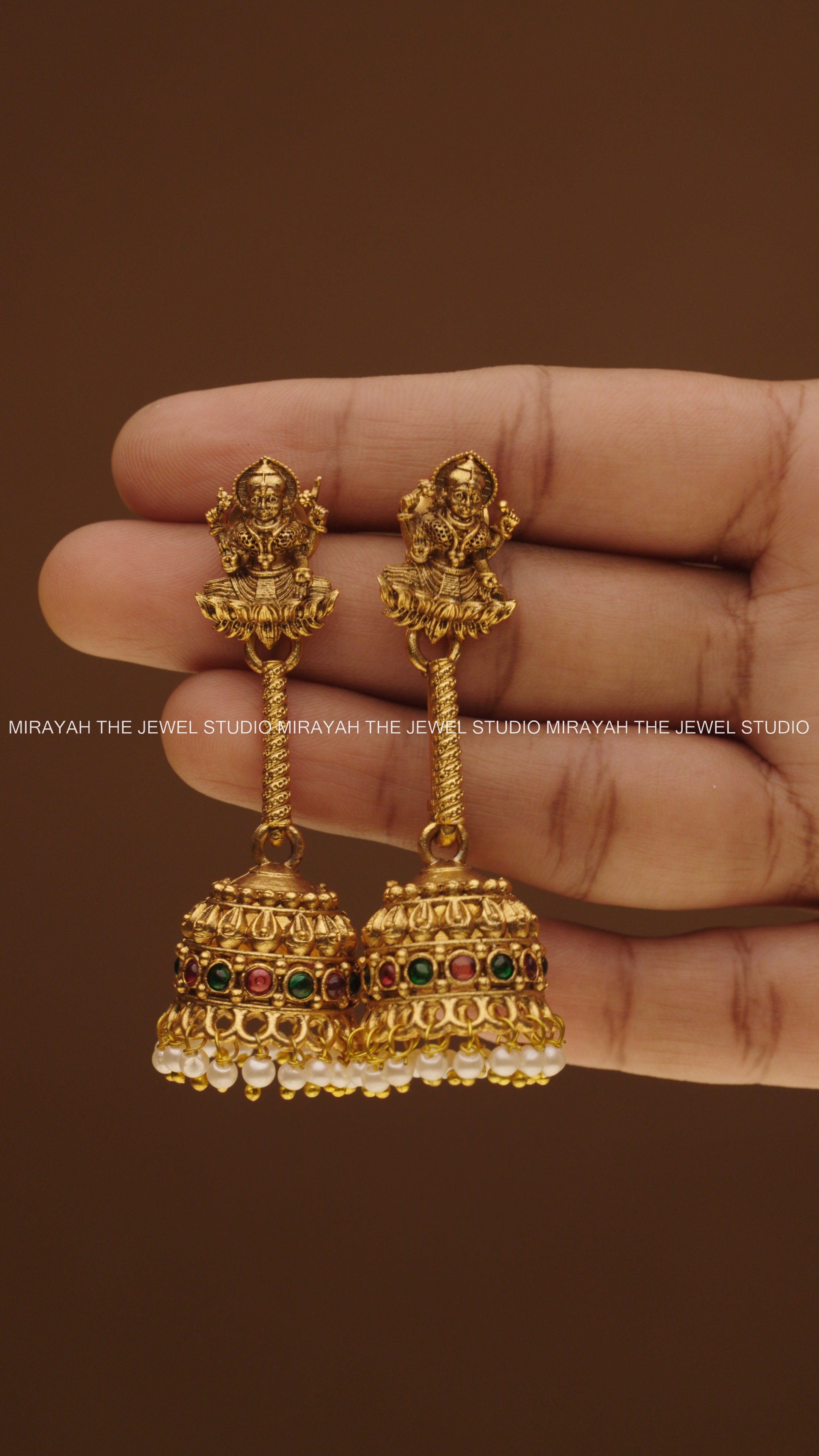 DEVA KANIKA JHUMKA – Mirayah The Jewel Studio
