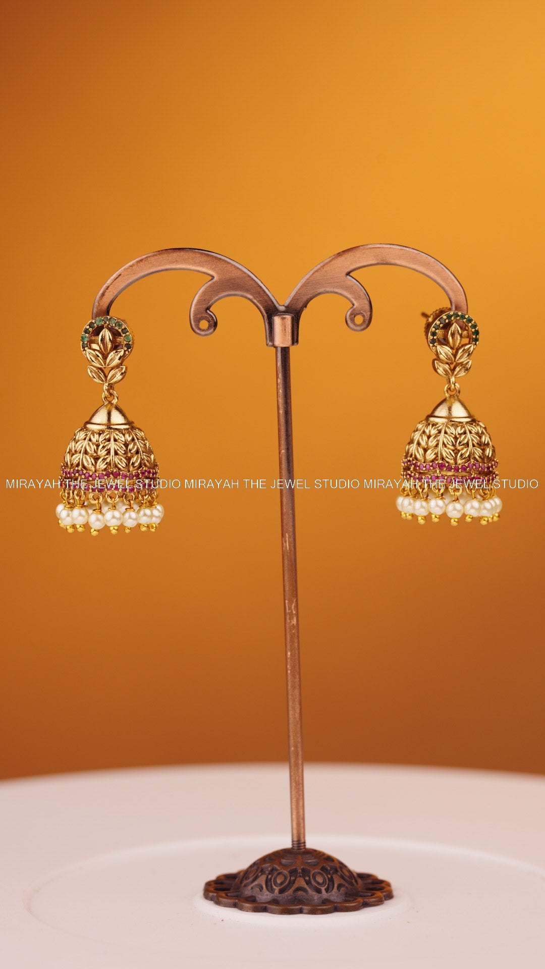 PREMIUM GULBAHAR JHUMKA – Mirayah The Jewel Studio