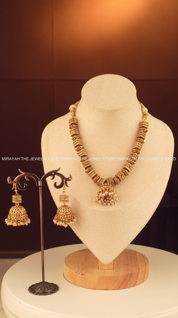 KANAKA JHUMKA MAALA – Mirayah The Jewel Studio