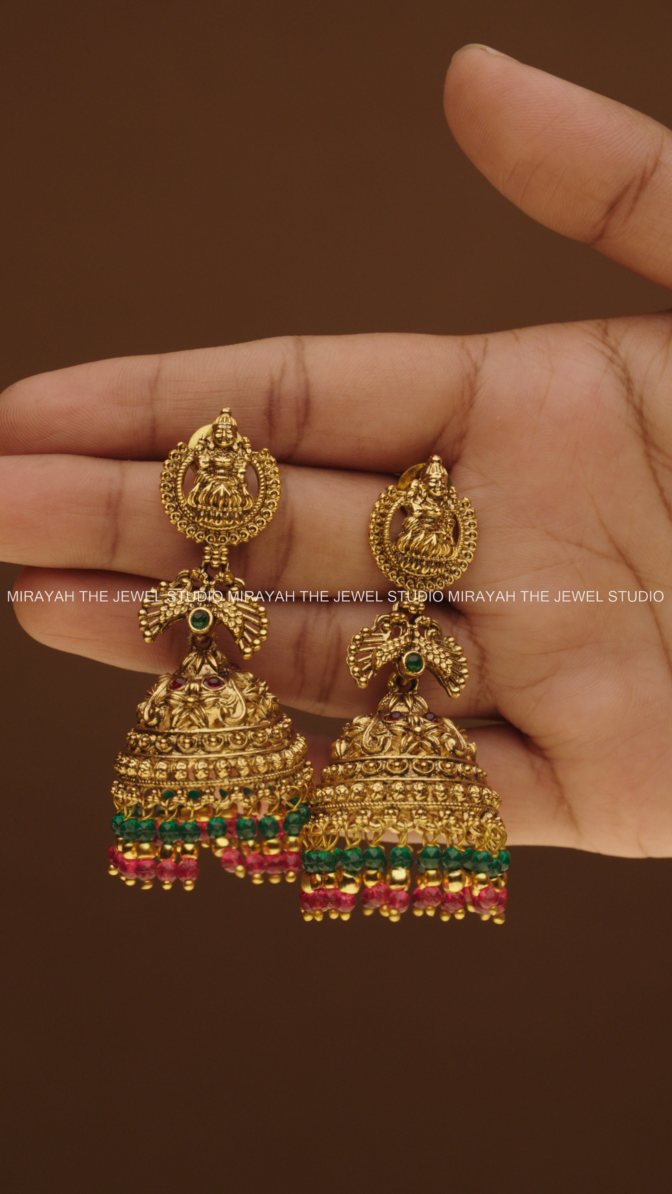 RANG DEVI JHUMKA – Mirayah The Jewel Studio